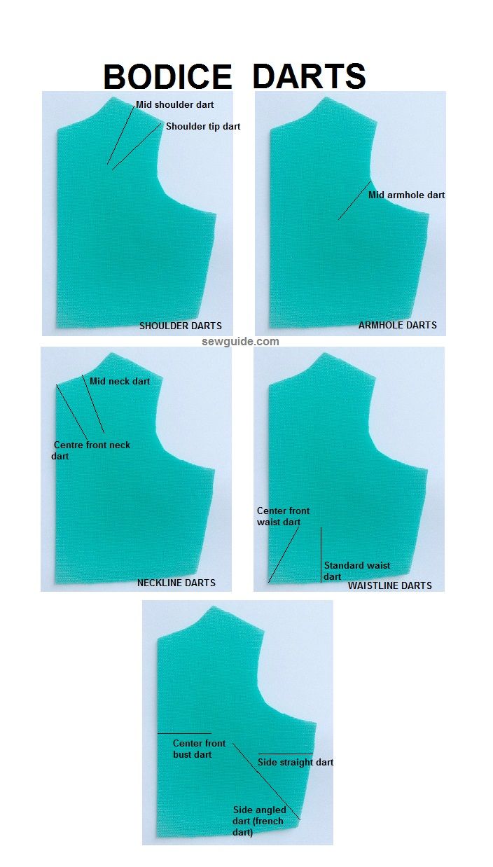 Sewing Darts 15 Dart Placements Tips For Sewing Them Sew Guide