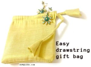 How To Make Reusable Fabric Gift Bags - DIY Tutorial - SewGuide