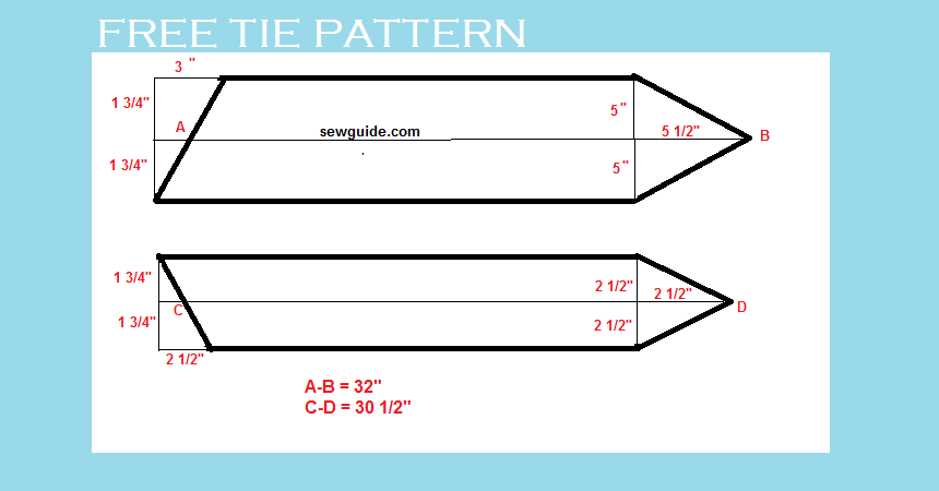 How To Make A TIE Free DIY Pattern Tutorial SewGuide