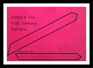 TIE Pattern & Sewing Tutorial - SewGuide