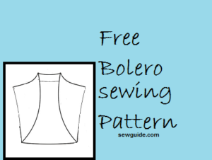 Sew An Easy Bolero - FREE DIY Sewing Pattern & Tutorial - SewGuide