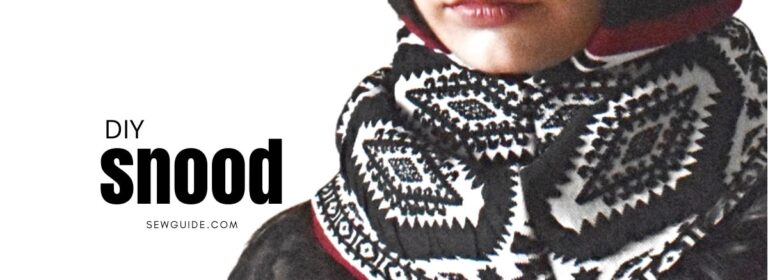 How To Make A Snood : Sewing Tutorial - SewGuide