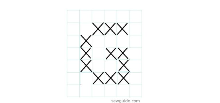 Cross Stitch Letters : Patterns For All Alphabets - SewGuide