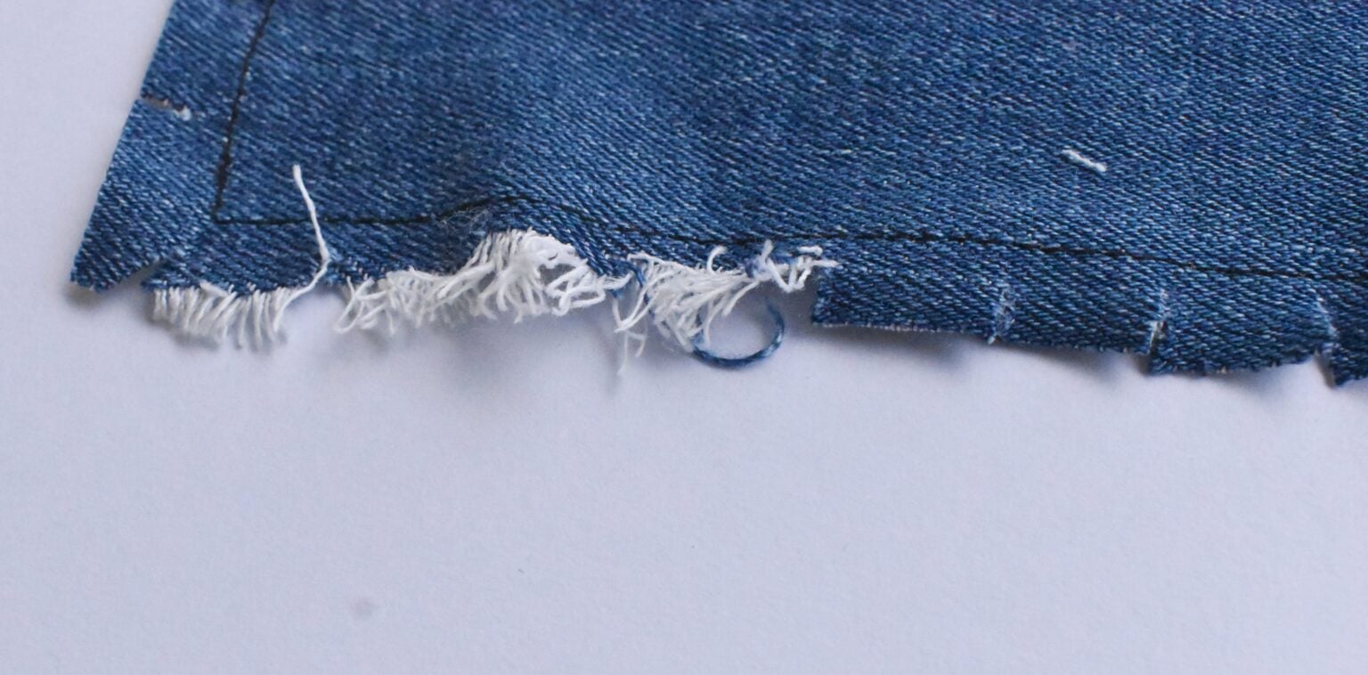 How To Patch Jeans : Make DIY Patches & Sew Them