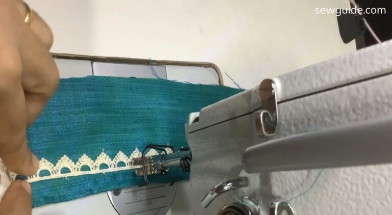How To Sew Lace Trim Onto Fabric Edges - SewGuide