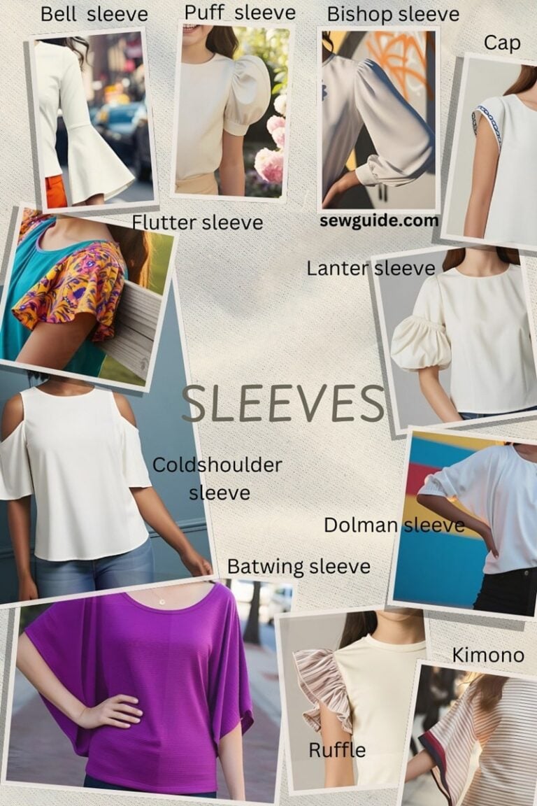 45 Types Of Sleeves On Shirts And Blouses - SewGuide