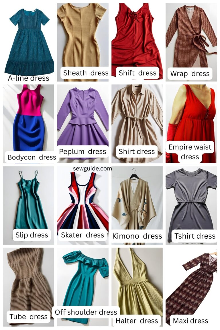 50+ Different Types Of Dresses For Women - SewGuide