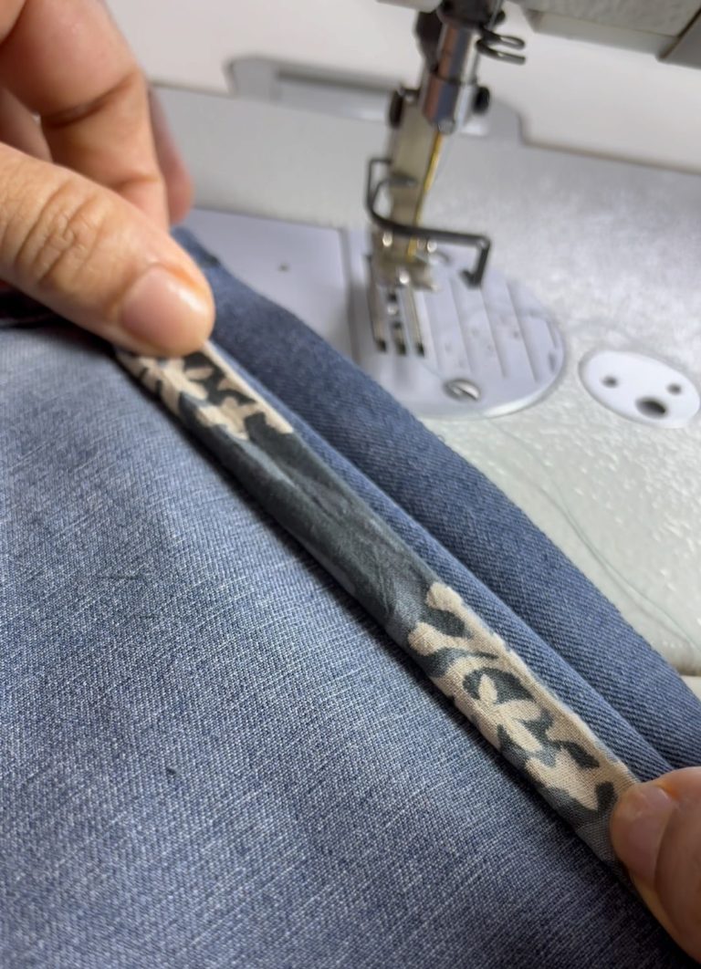 How To Soften Rough Seam Edges On Thick Fabric Easily With A Bound Edge ...