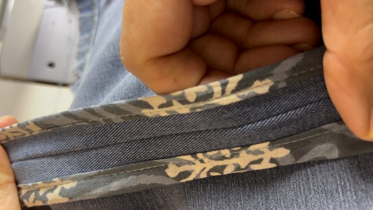 How To Soften Rough Seam Edges On Thick Fabric Easily With A Bound Edge ...