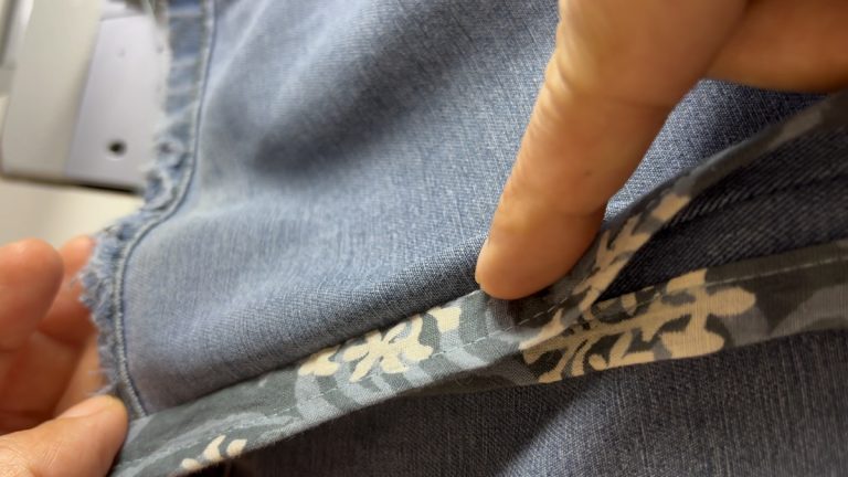 How To Soften Rough Seam Edges On Thick Fabric Easily With A Bound Edge ...